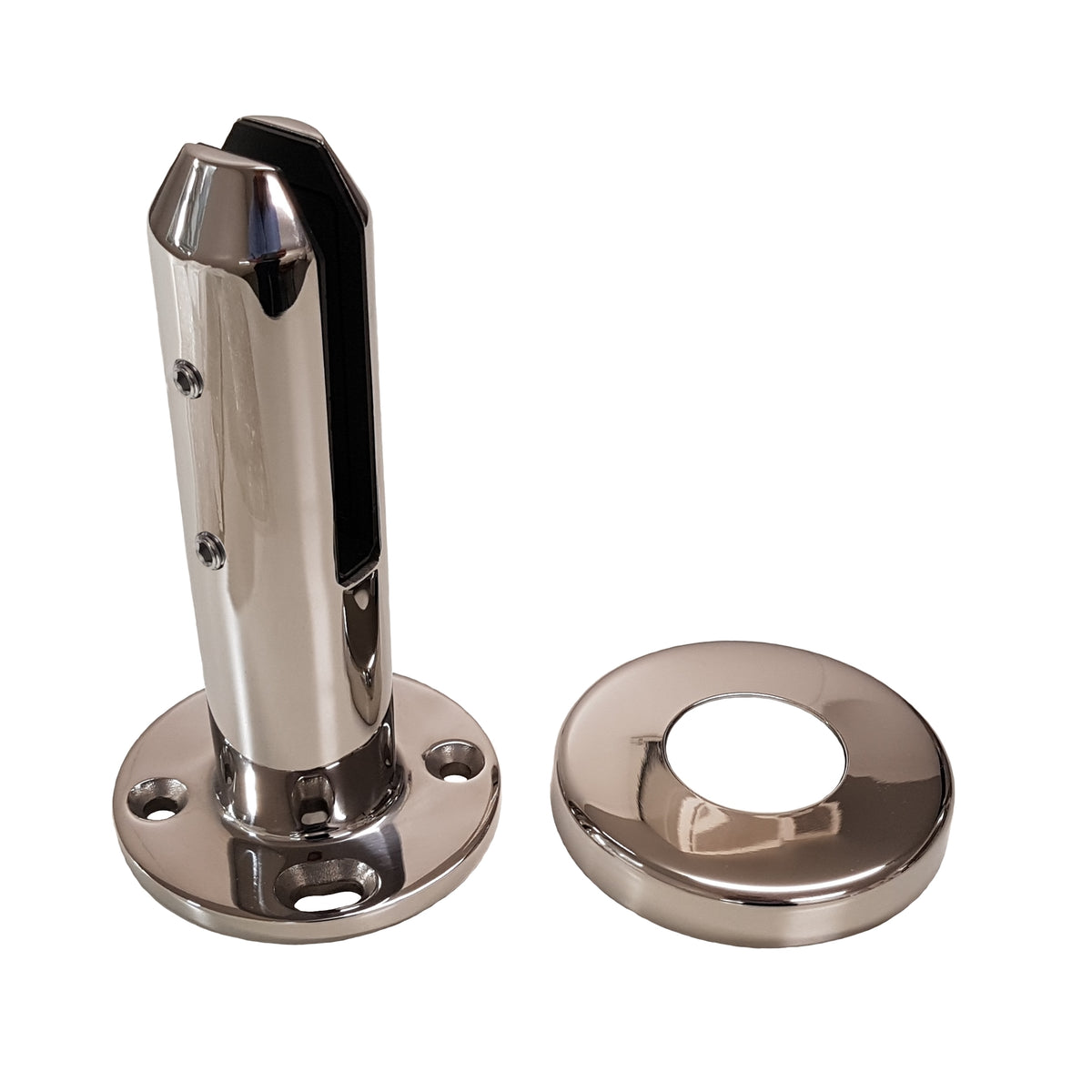 Stainless Steel Round Spigot - Bolt Down | Balustrade Fittings ...